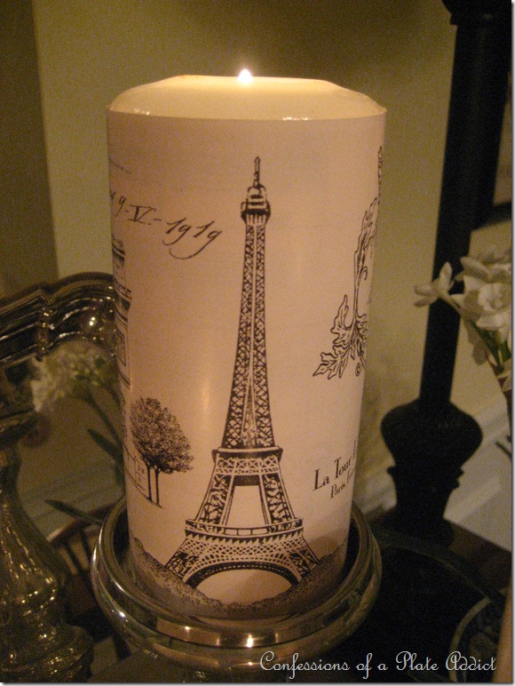 CONFESSIONS OF A PLATE ADDICT: Parisian Inspired Candles...and a Much ...